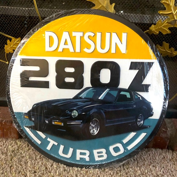 Wall Decor | Classic Datsun Turbo Metal Sign | Poshmark
